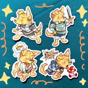 Dog Laios Stickers | Dungeon Meshi - Etsy