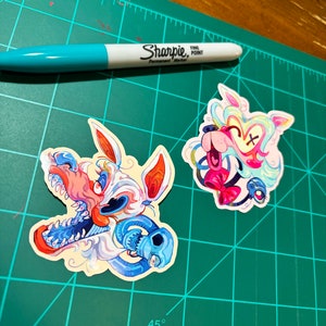 Mangle Stickers | FNAF - Etsy