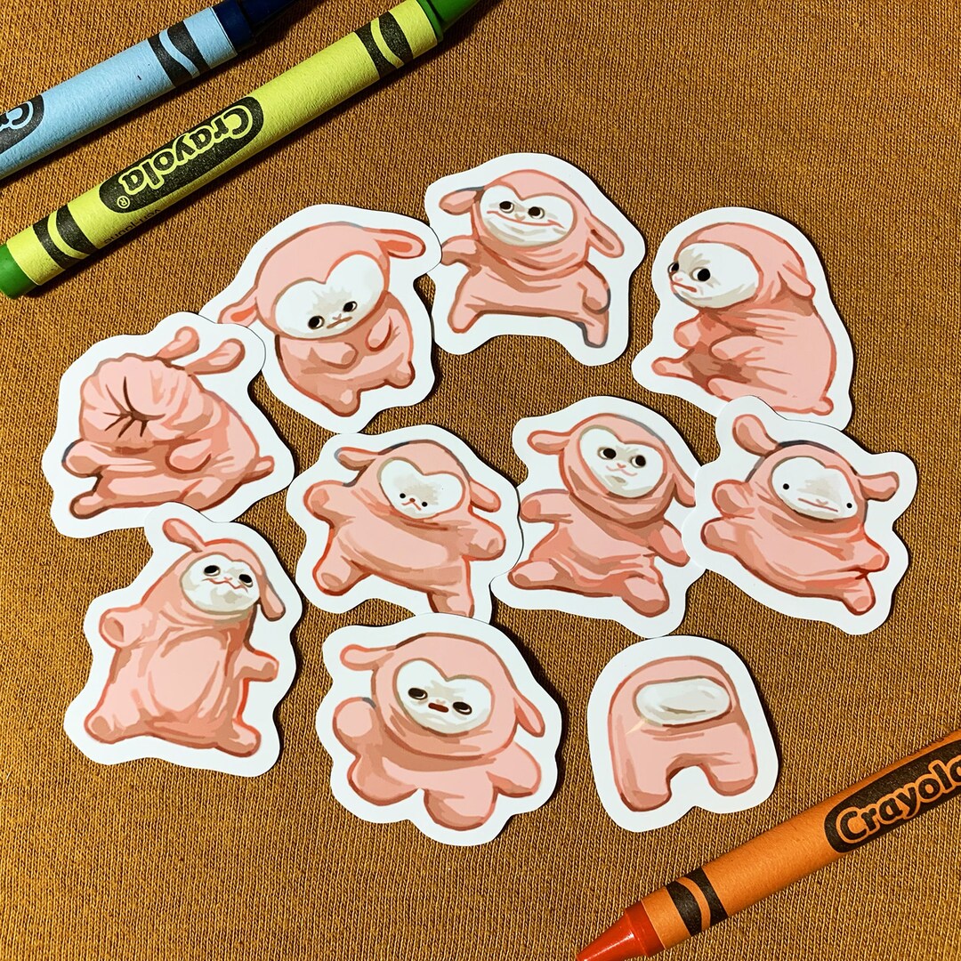 Lamby Sticker Pack - Etsy