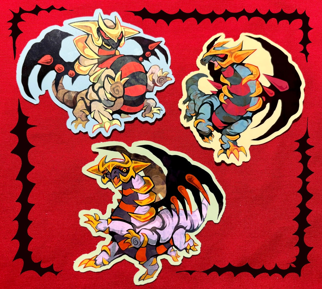 Giratina Stickers Pokemon - Etsy