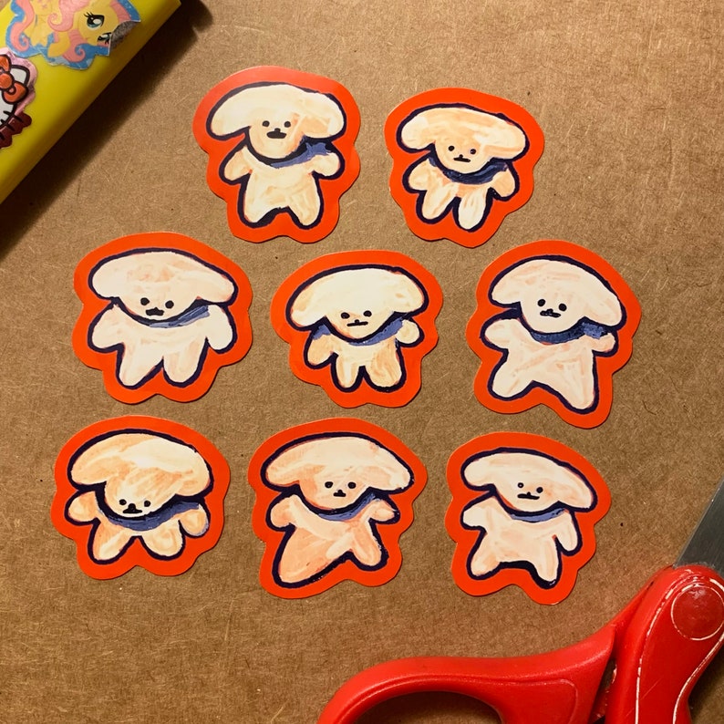 Puppy Sticker Pack - Etsy