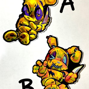 Springtrap Stickers | FNAF - Etsy