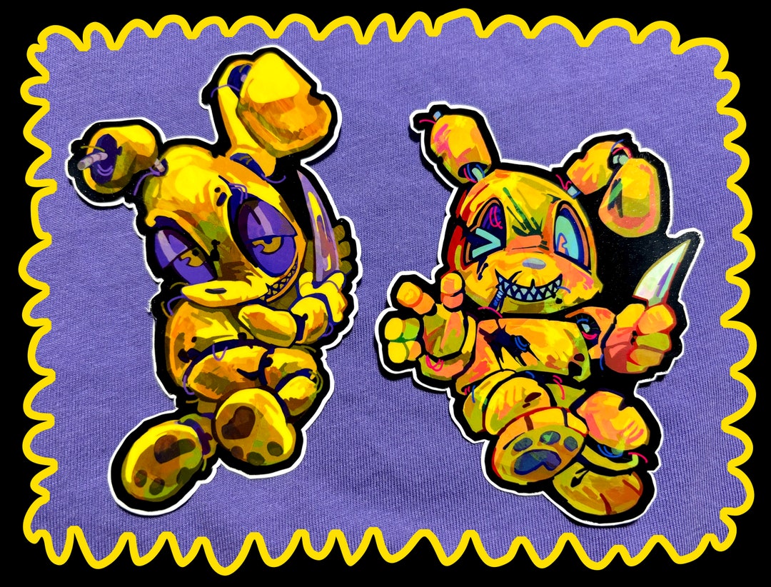 Springtrap Stickers | FNAF - Etsy