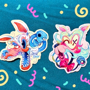 Mangle Stickers | FNAF - Etsy