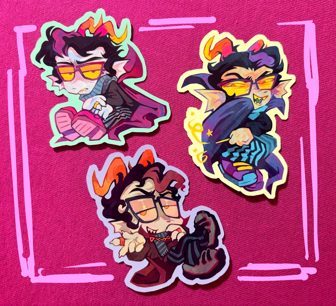 Eridan Ampora Stickers | Homestuck - Etsy