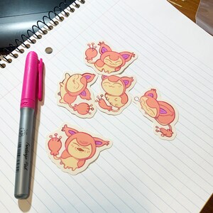 Skitty Sticker Pack Pokemon - Etsy