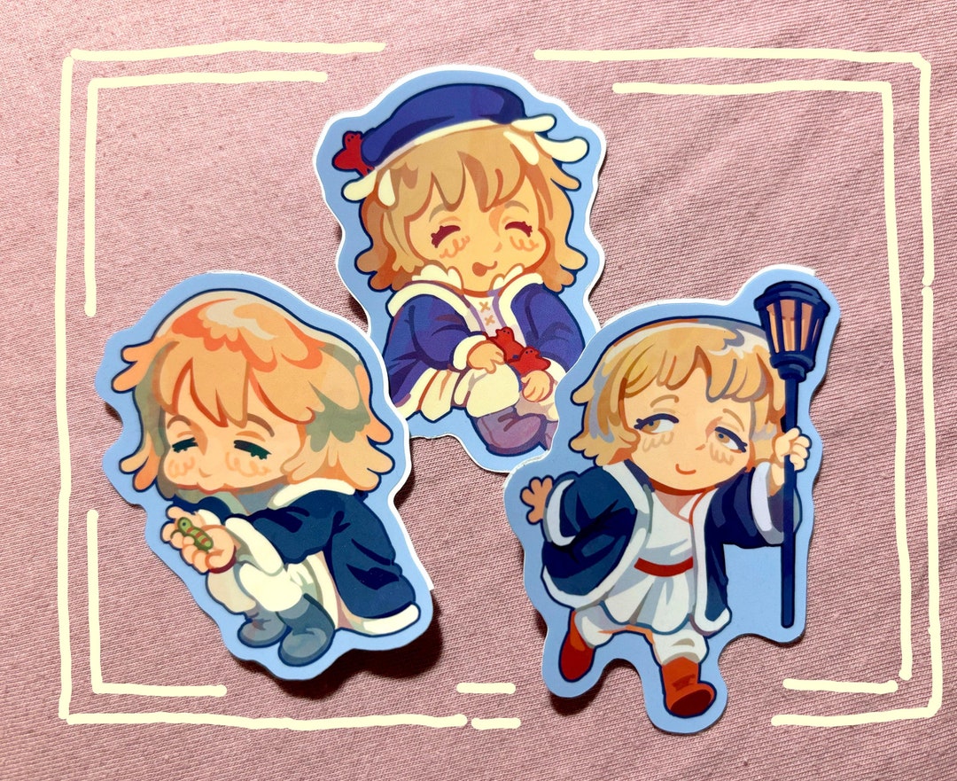 Falin Sticker Set | Dungeon Meshi - Etsy