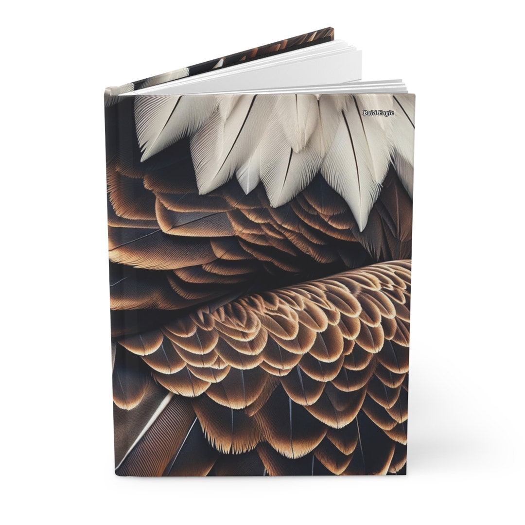 Bald Eagle Notebook Majestic Bird Journal, American Wildlife Diary ...