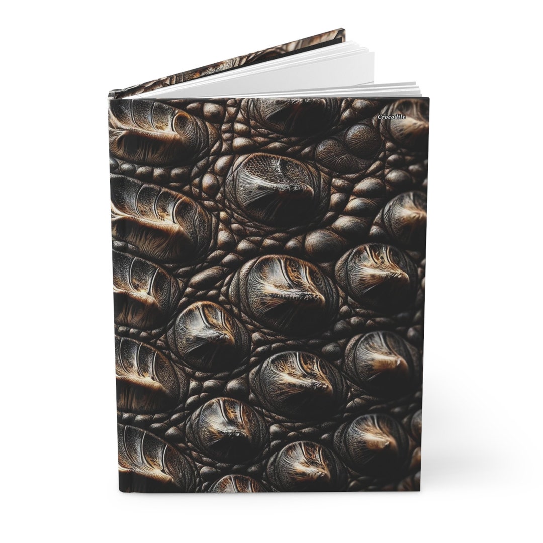 Crocodile Notebook Rugged Wildlife Journal, Exotic Animal Diary ...