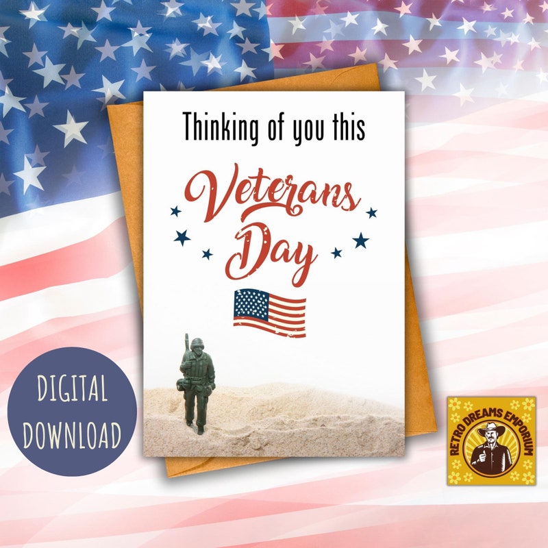 Veterans Day Cards - Etsy