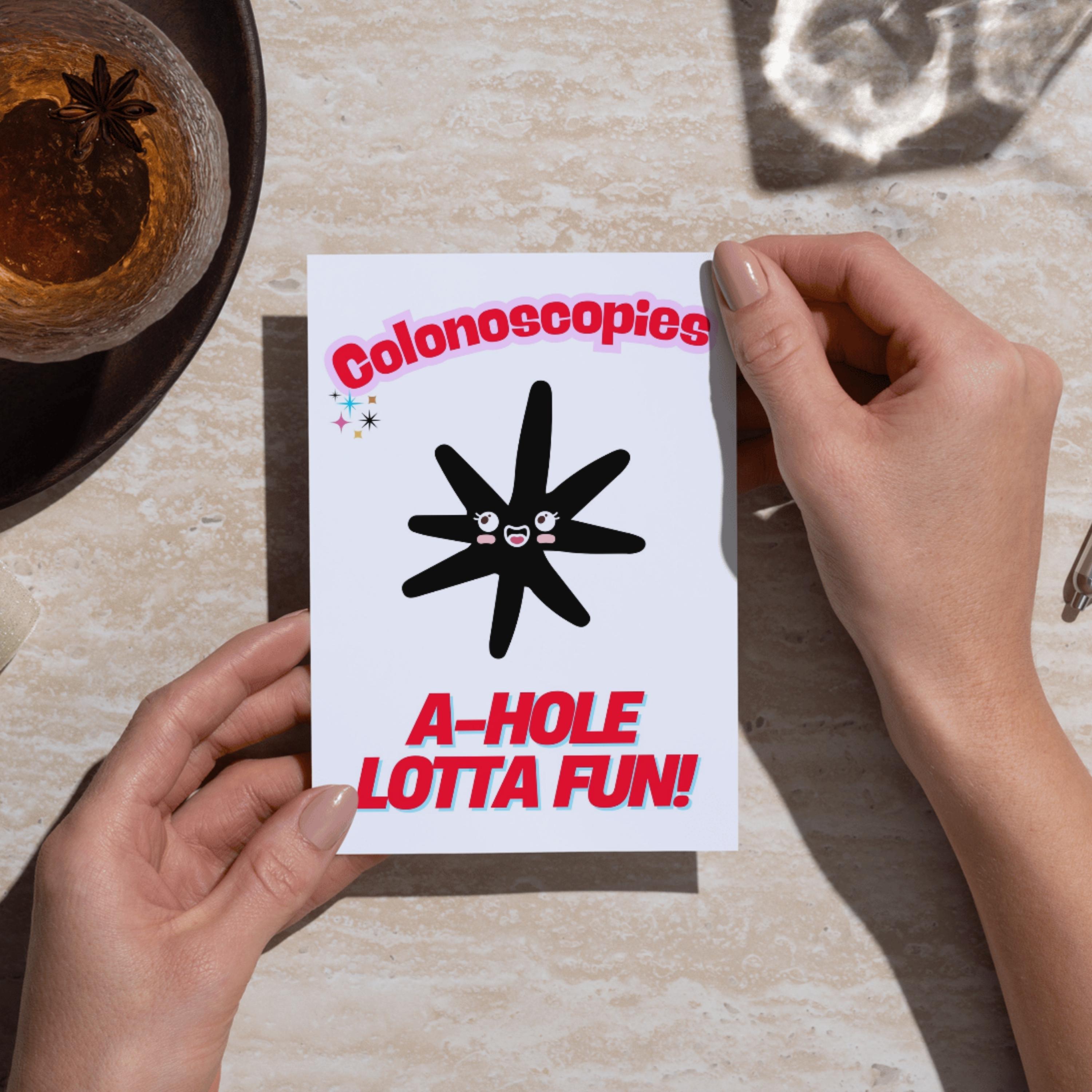 Funny Colonoscopy Get Well Card | Gastro Humor Gift (printable PDF ...