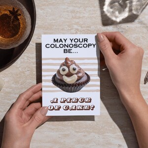 Colonoscopy Well Wishes Card Printable, Digital Get Well Gift, Funny ...