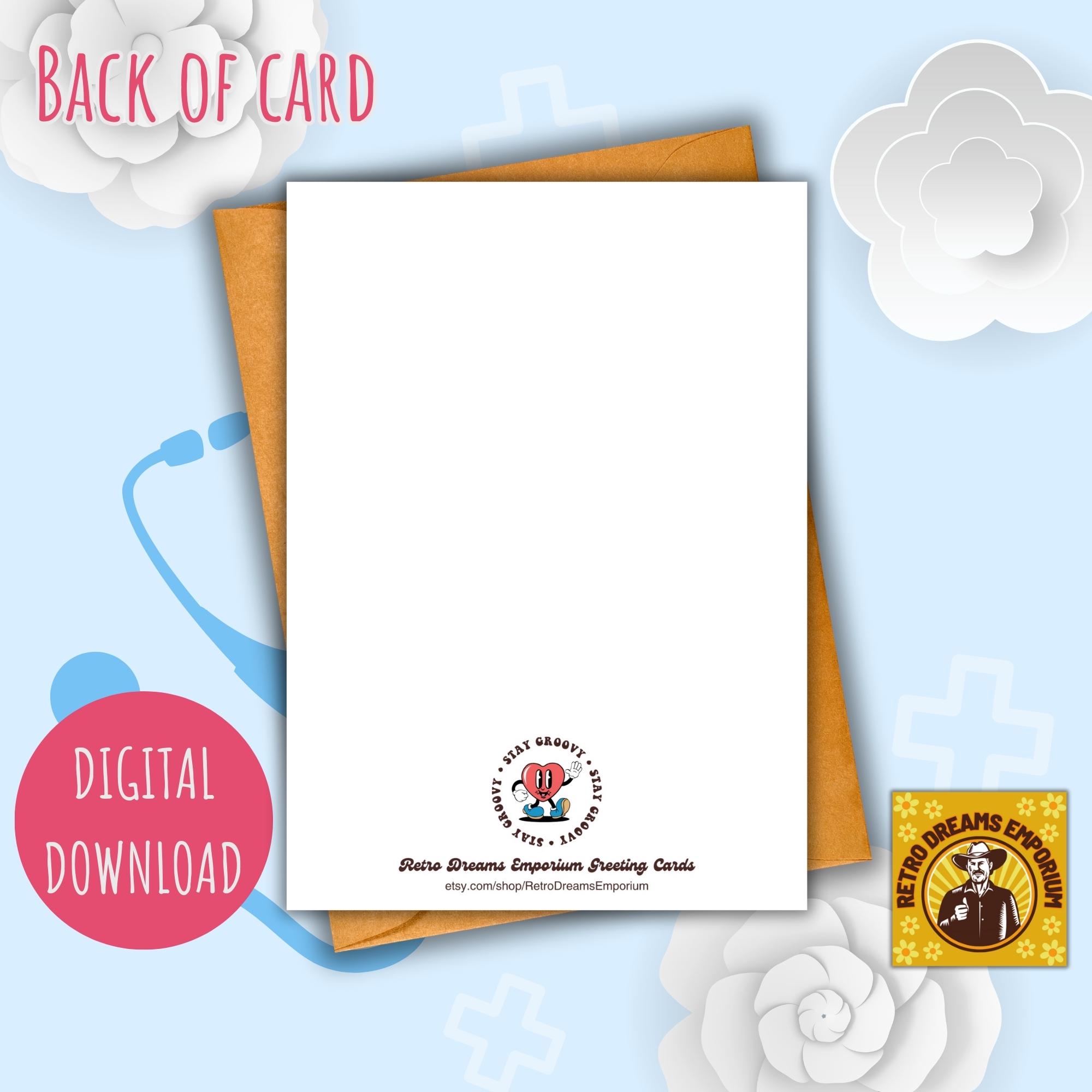 Kids Get Well Soon Card, Cute Monkey Printable Gift, Children's Feel ...