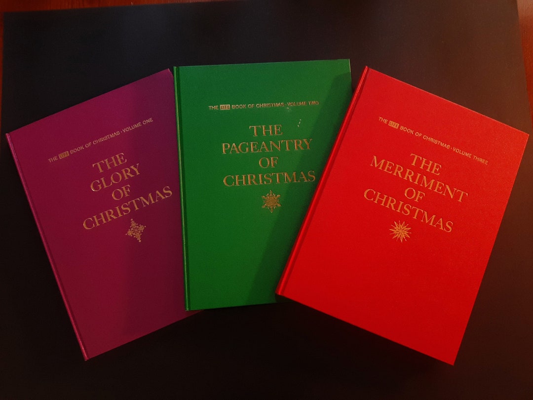 Time Life Book of Christmas Boxed 3 Book Set Hardback 1963, the Glory ...