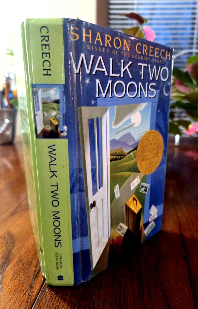 Walk Two Moons by Sharon Creech: Newberry Medal Winner, Library Bound ...