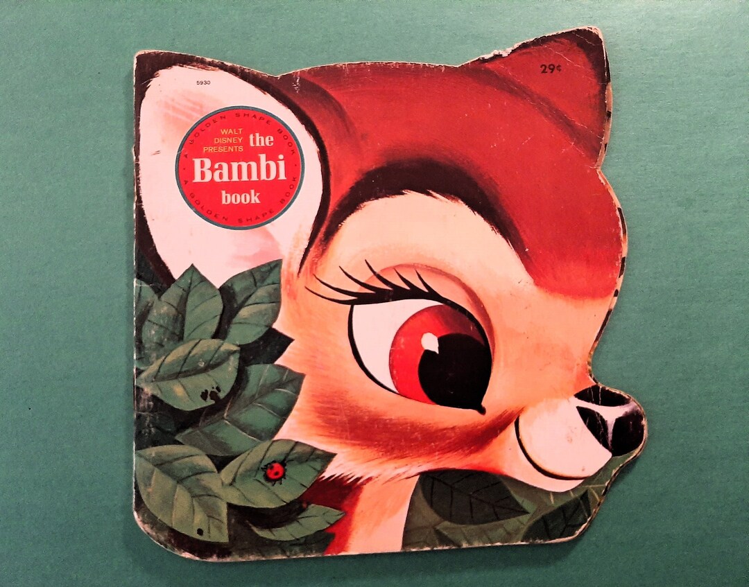 The Bambi Book Walt Disney Studios Adapted by Mel Crawford A Golden ...