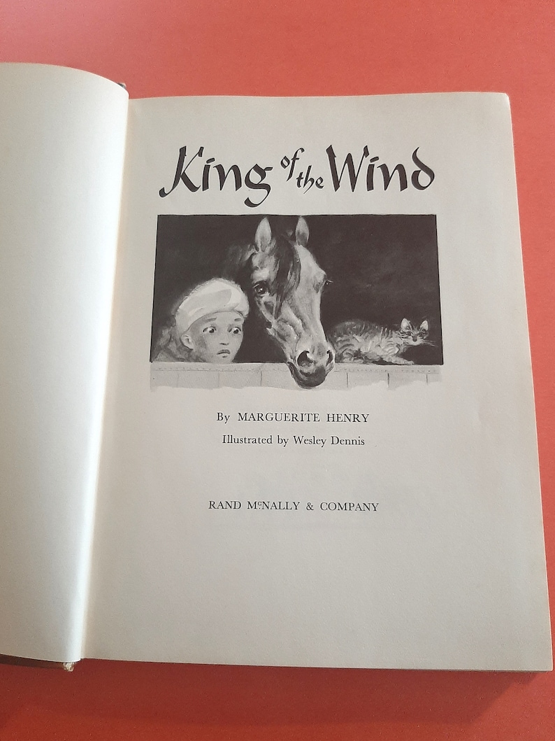 King of the Wind the Story of the Godolphin Arabian by - Etsy