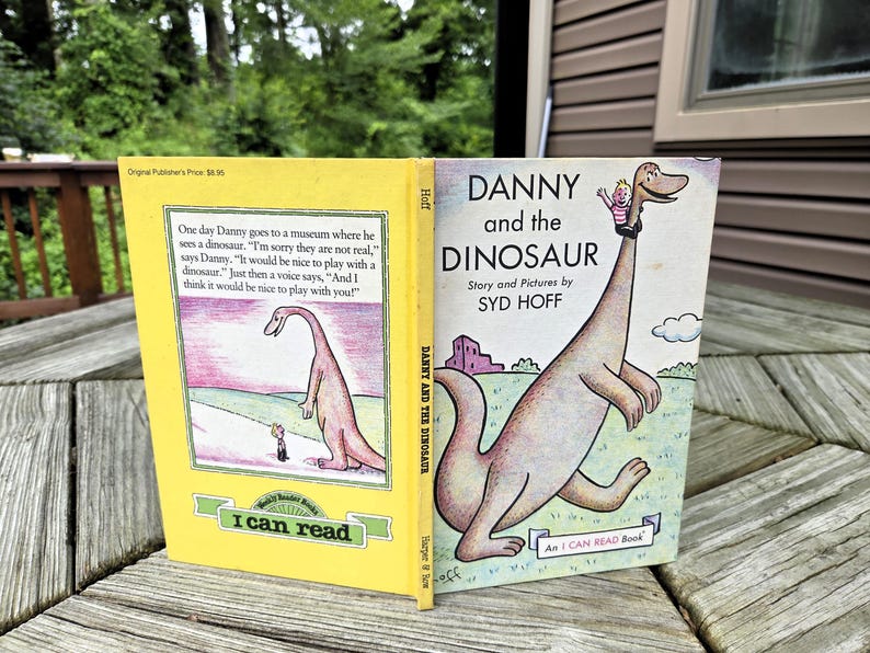 Danny and the Dinosaur 1st Edition: 1958 Syd Hoff Children's Book - Etsy