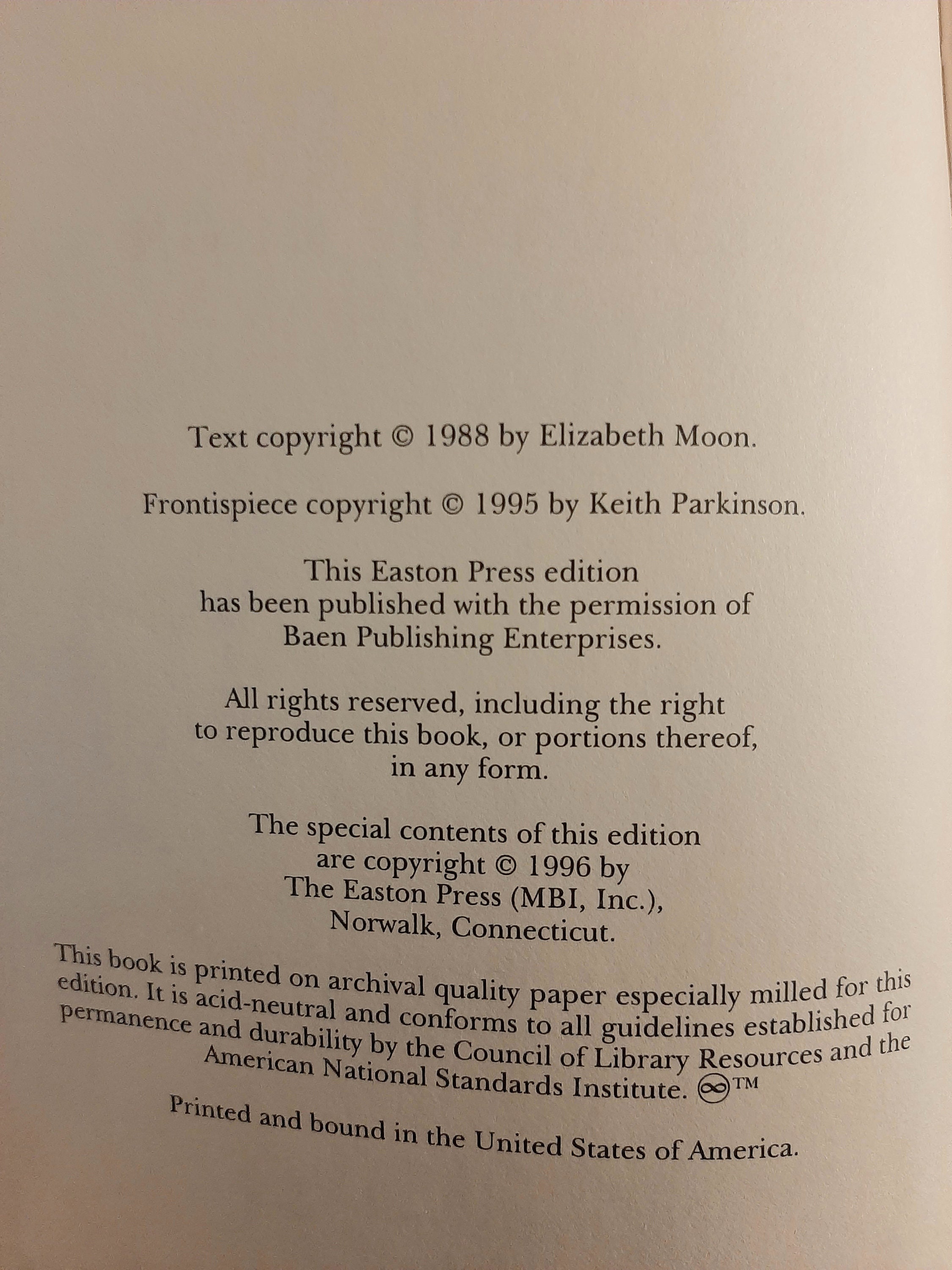 The Sheepfarmer's Daughter by Elizabeth Moon Leather Bound Collector's ...