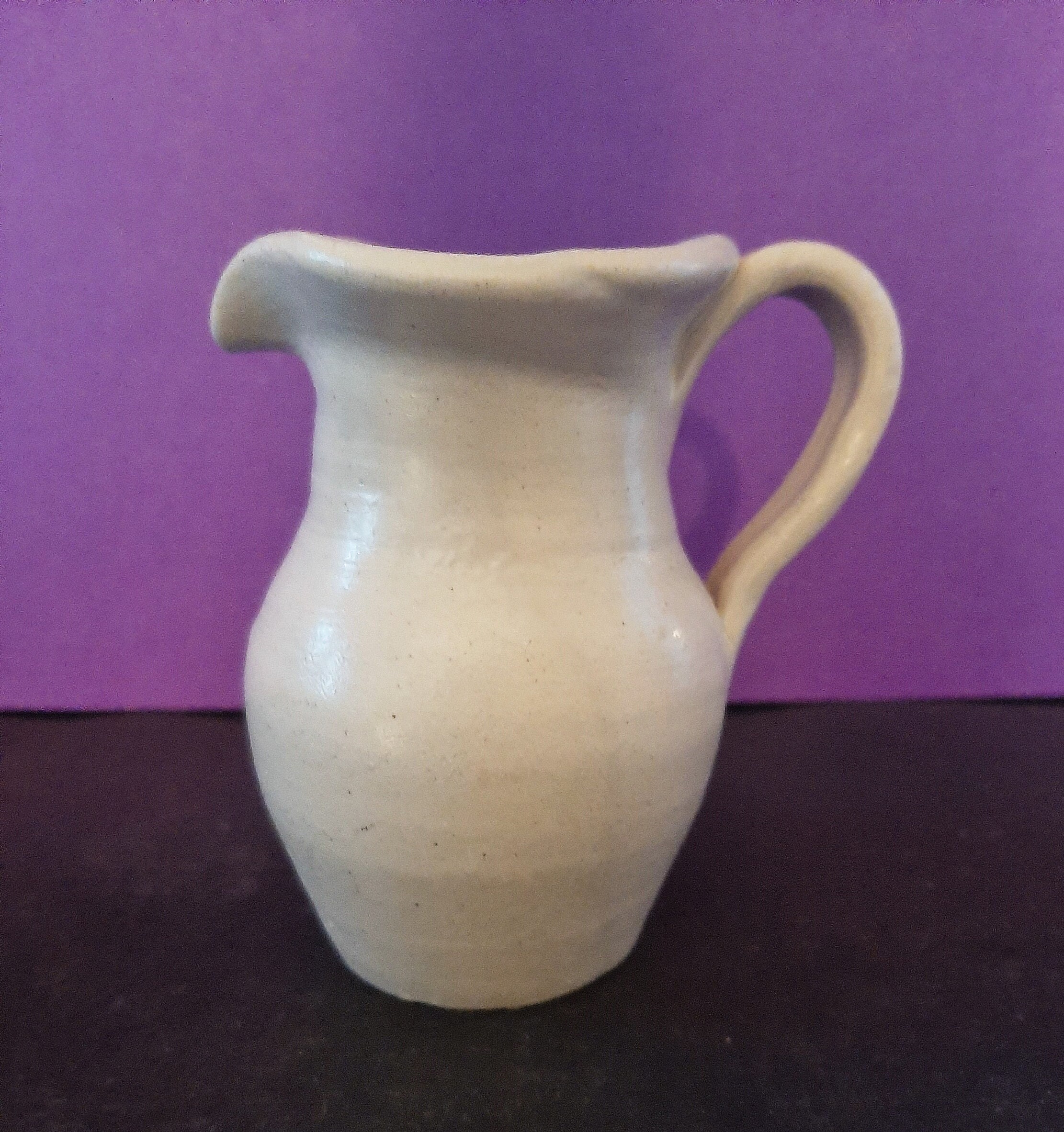 Williamsburg Pottery Pitcher: Virginia Colonial Blue Flower Design - Etsy