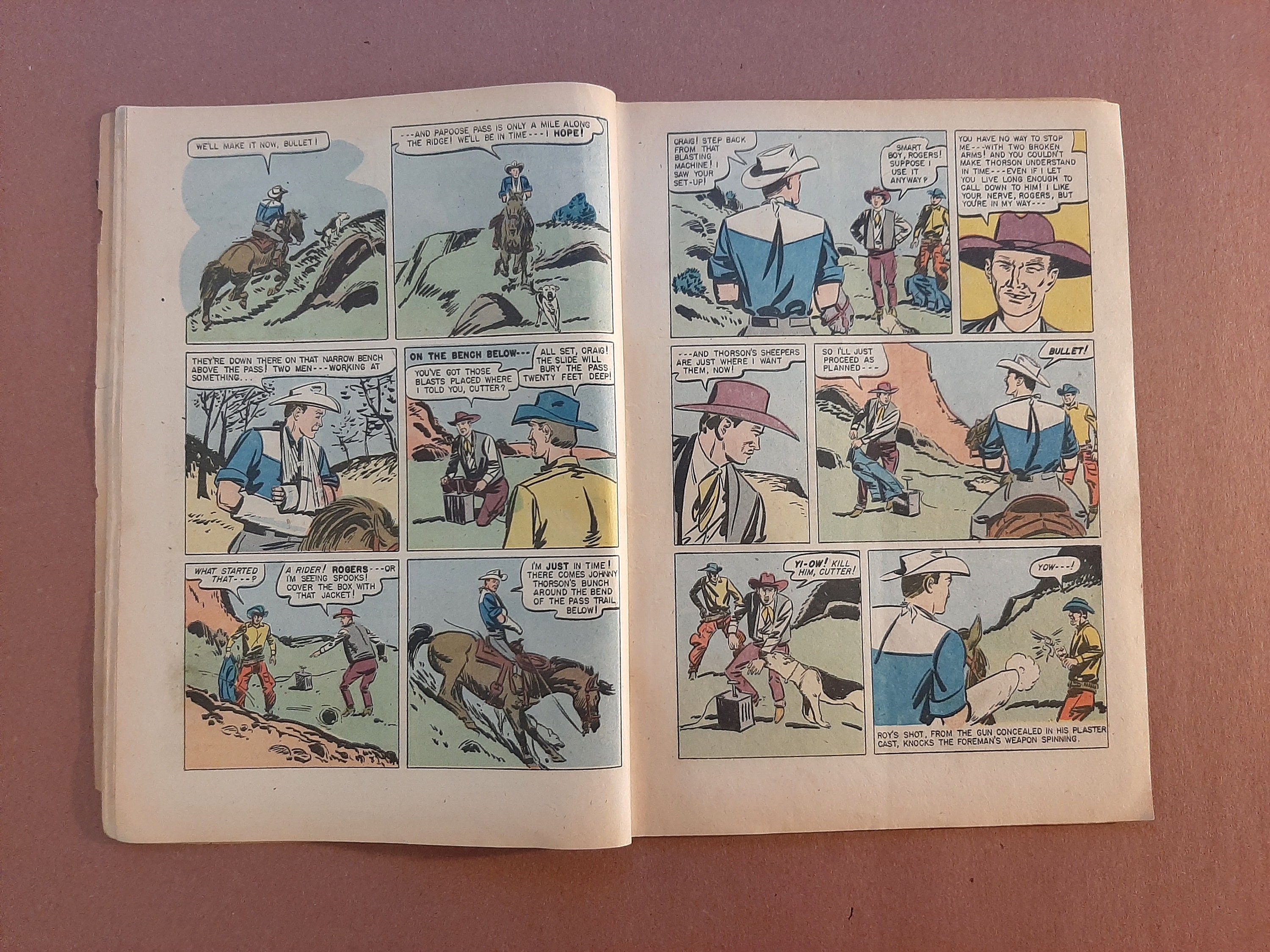 Roy Rogers Comic Book Volume 1, No. 69, September 1953, Vintage Cowboy ...