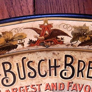 Vintage Anheuser Busch Brewing Factory St. Louis MO USA Beer Tray ...