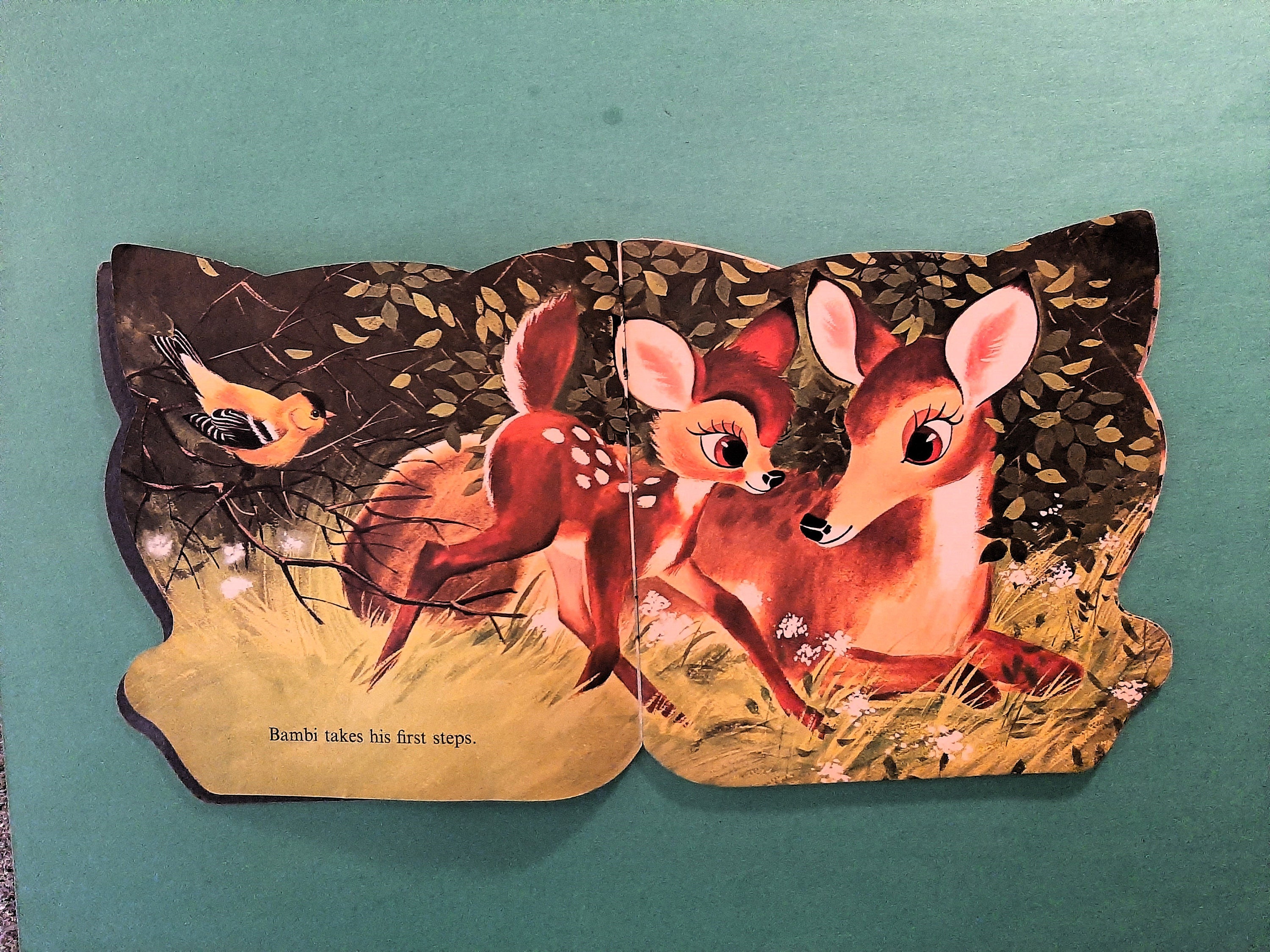 The Bambi Book Walt Disney Studios Adapted by Mel Crawford A Golden ...