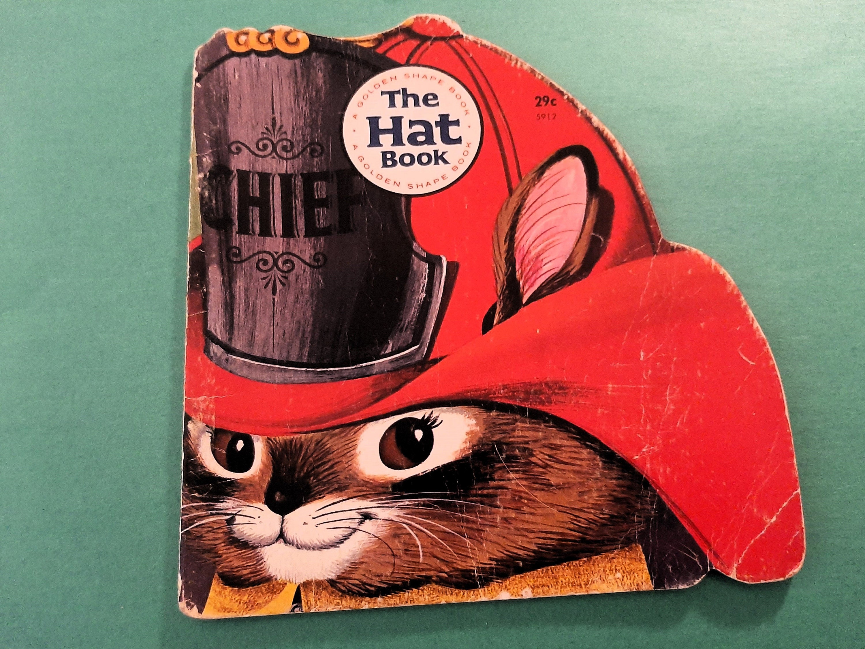The Hat Book by Leonard Shortall A Golden Shape Book Copyright 1965 ...