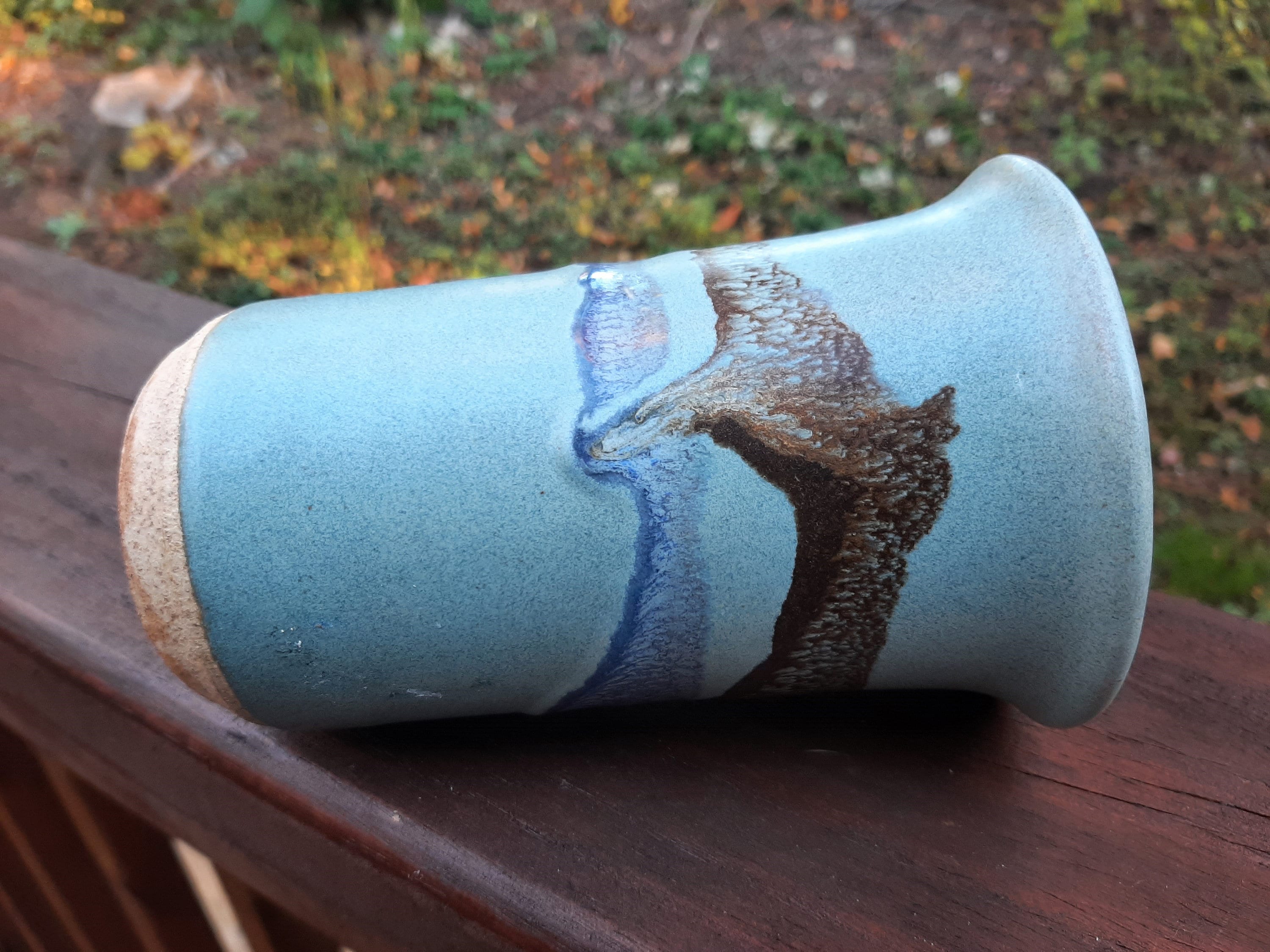 Walter Hartman Drip Pottery Vase, Texas Stone Drip Clay Vase, Green W ...