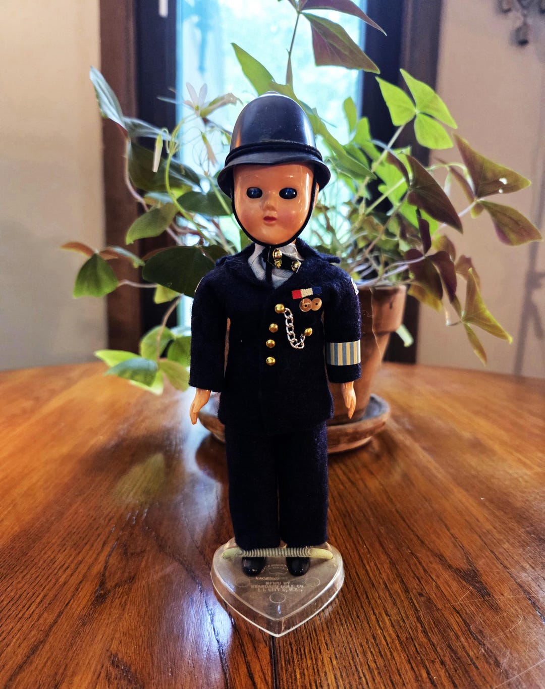 Vintage British Bobby Doll: Blinking Eyes, Knickerbocker Stand - Etsy
