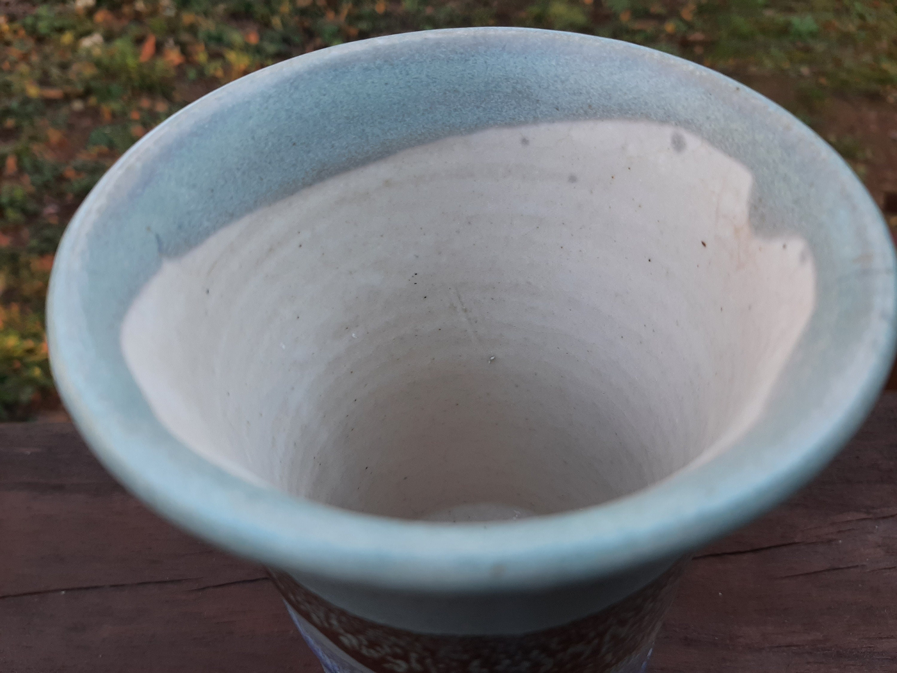 Walter Hartman Drip Pottery Vase, Texas Stone Drip Clay Vase, Green W ...