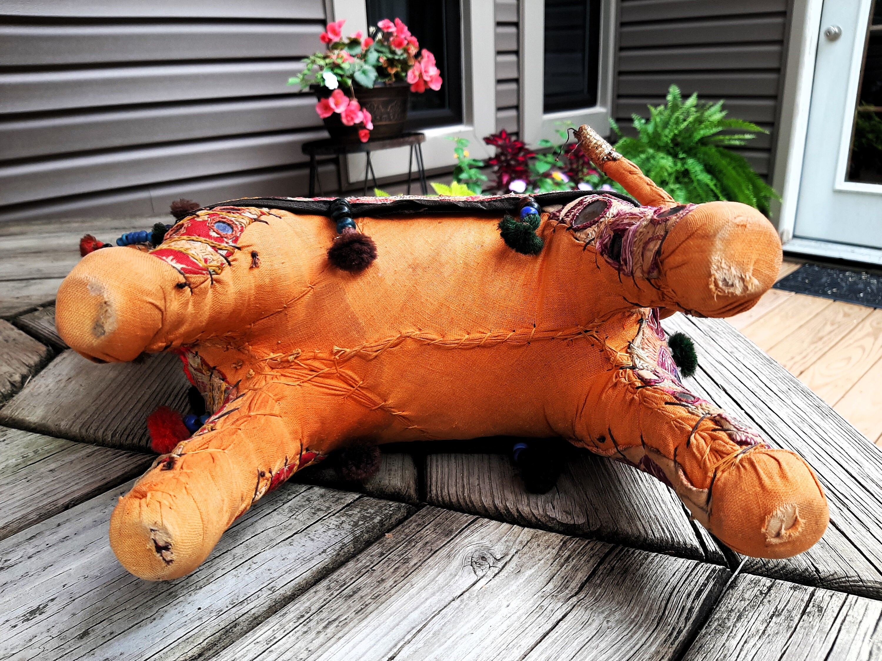 Vintage Large Raj Handcrafted Stuffed Camel Made in Rajasthan India ...