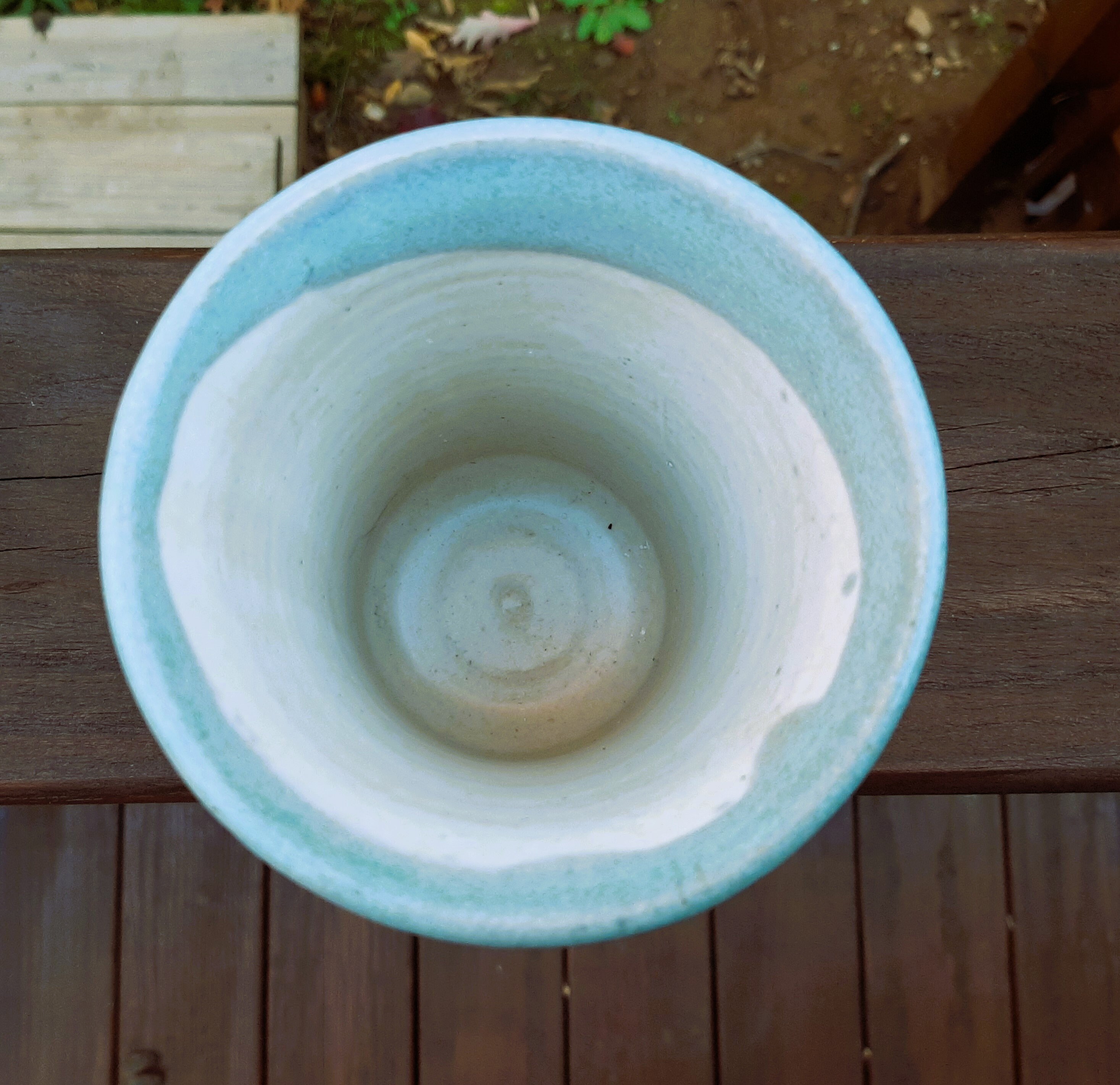 Walter Hartman Drip Pottery Vase, Texas Stone Drip Clay Vase, Green W ...