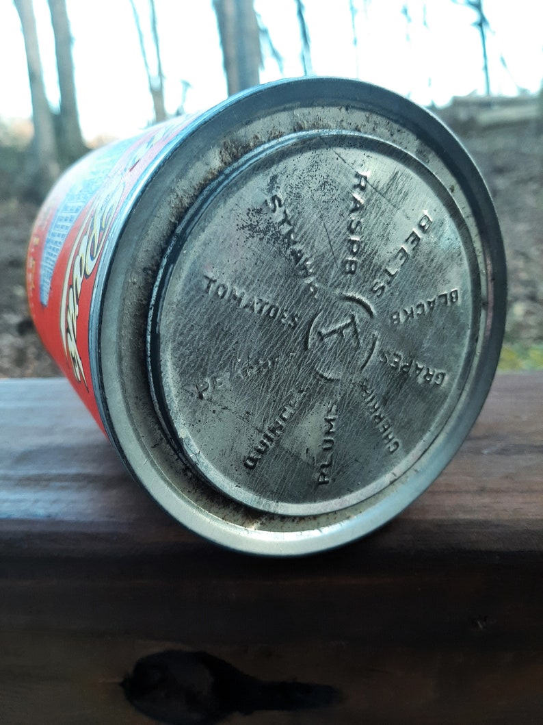 Antique Fern Park Hominy Can W Original Lid L. Klein, WWII Canned ...