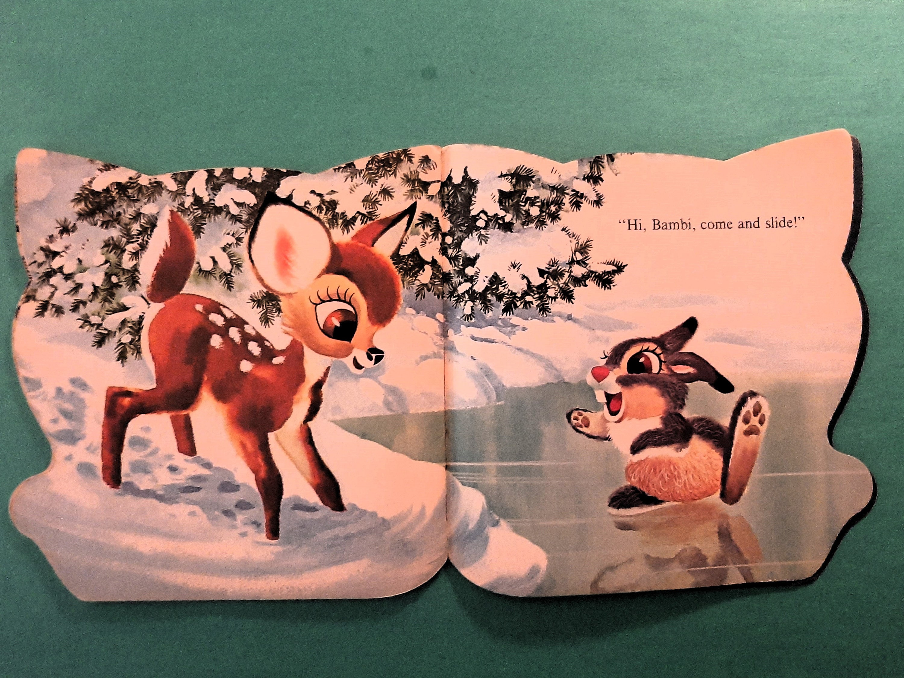 The Bambi Book Walt Disney Studios Adapted by Mel Crawford A Golden ...