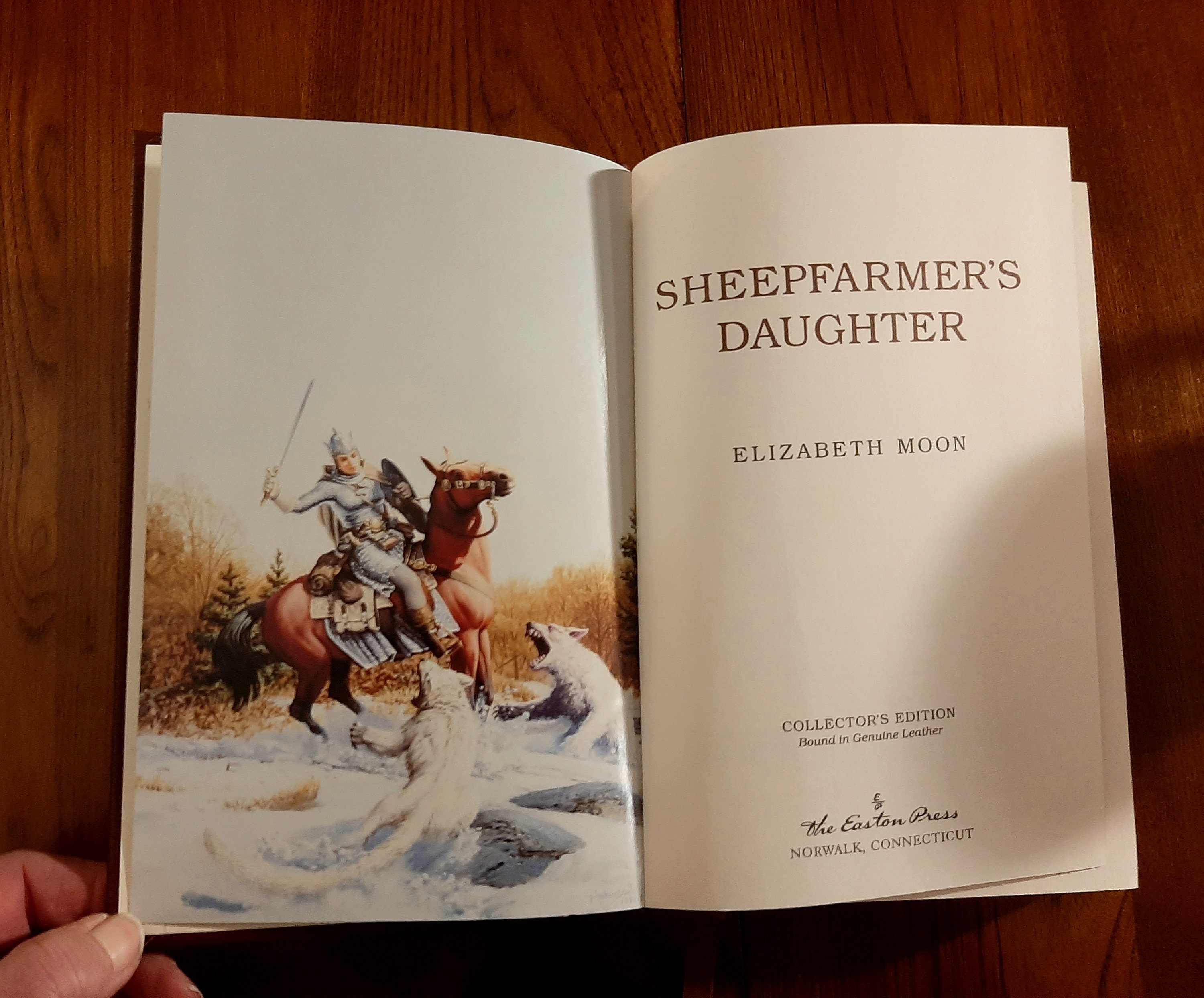 The Sheepfarmer's Daughter by Elizabeth Moon Leather Bound Collector's ...