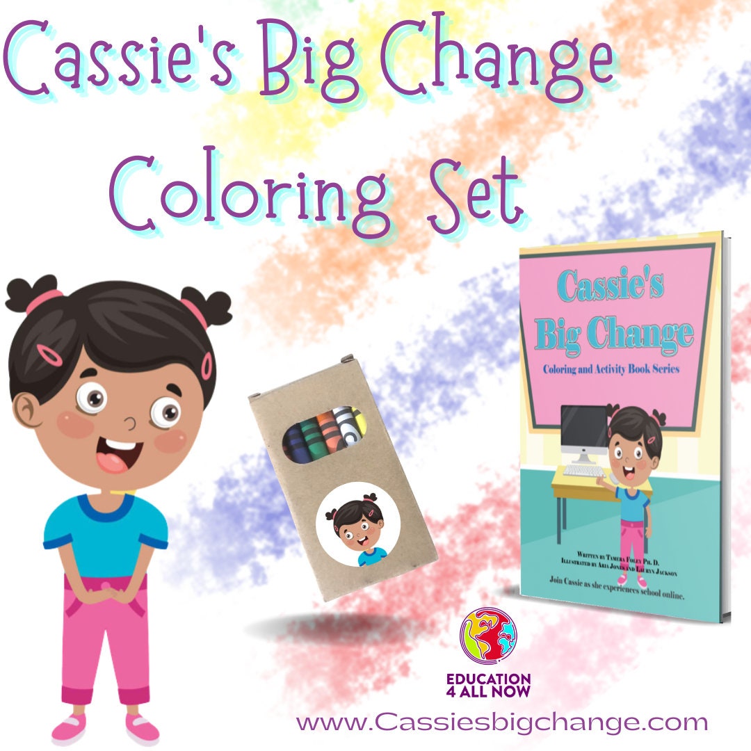 Cassies Coloring Book Set, Coloring Book Bundles, Kid Coloring Book ...