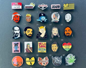 Band Pins - Etsy