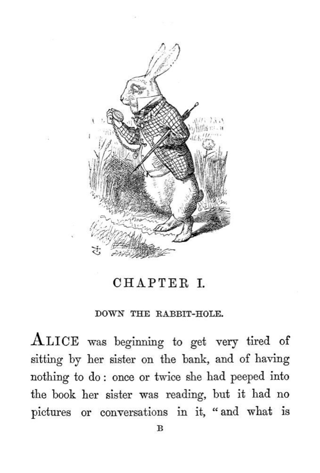 Alice's Adventures in Wonderland by Lewis Carroll (1865) - Vintage PDF ...
