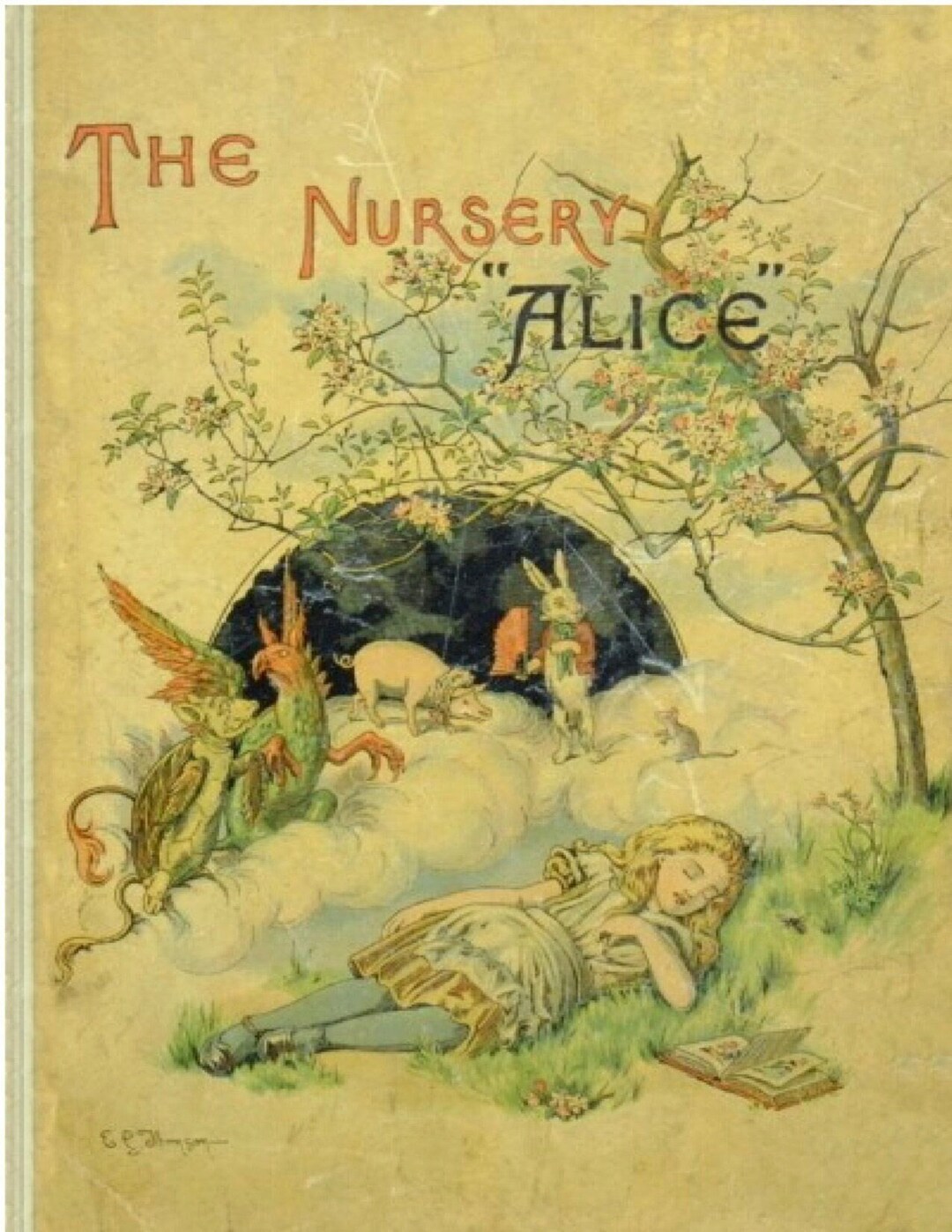 The Nursery “alice” - by Lewis Carroll (1890) - Vintage PDF Ebook With ...