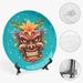 Tiki Plate 2 Ceramic Decorative Plates - Etsy