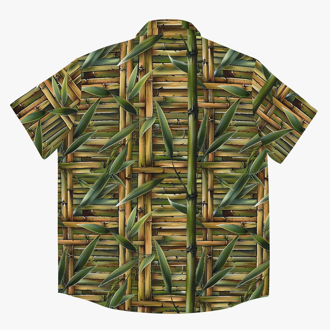 Bamboo Hawaiian Hula Shirts 3 - Etsy
