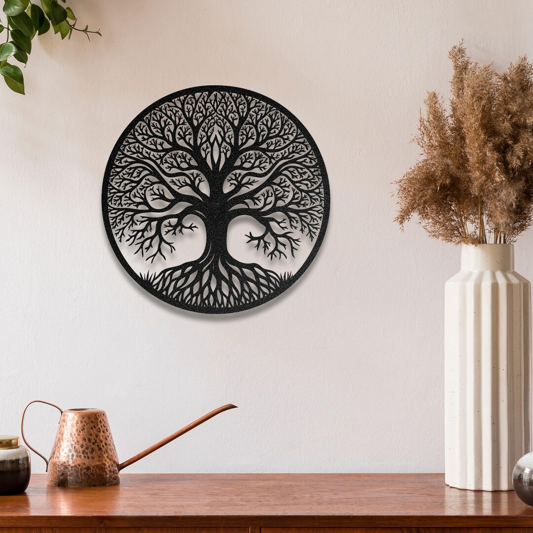 Tree of Life Wall Decor, Tree of Life Wall Art, Tree of Life Metal Art ...