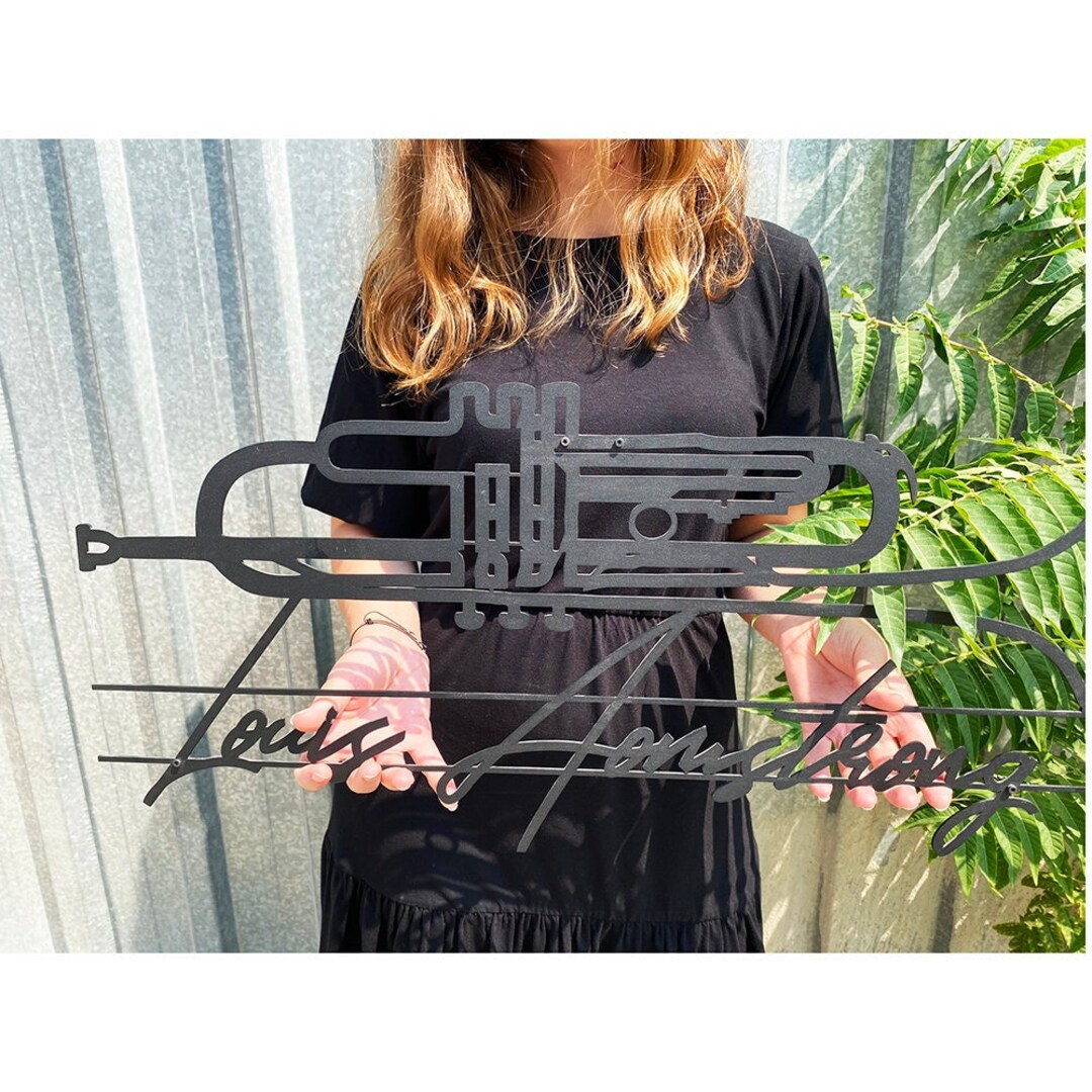Trumpet Wall Art for Jazz Lovers Add Musical Flair With Unique Metal ...