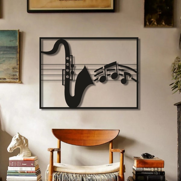Jazz Metal Wall Art - Etsy