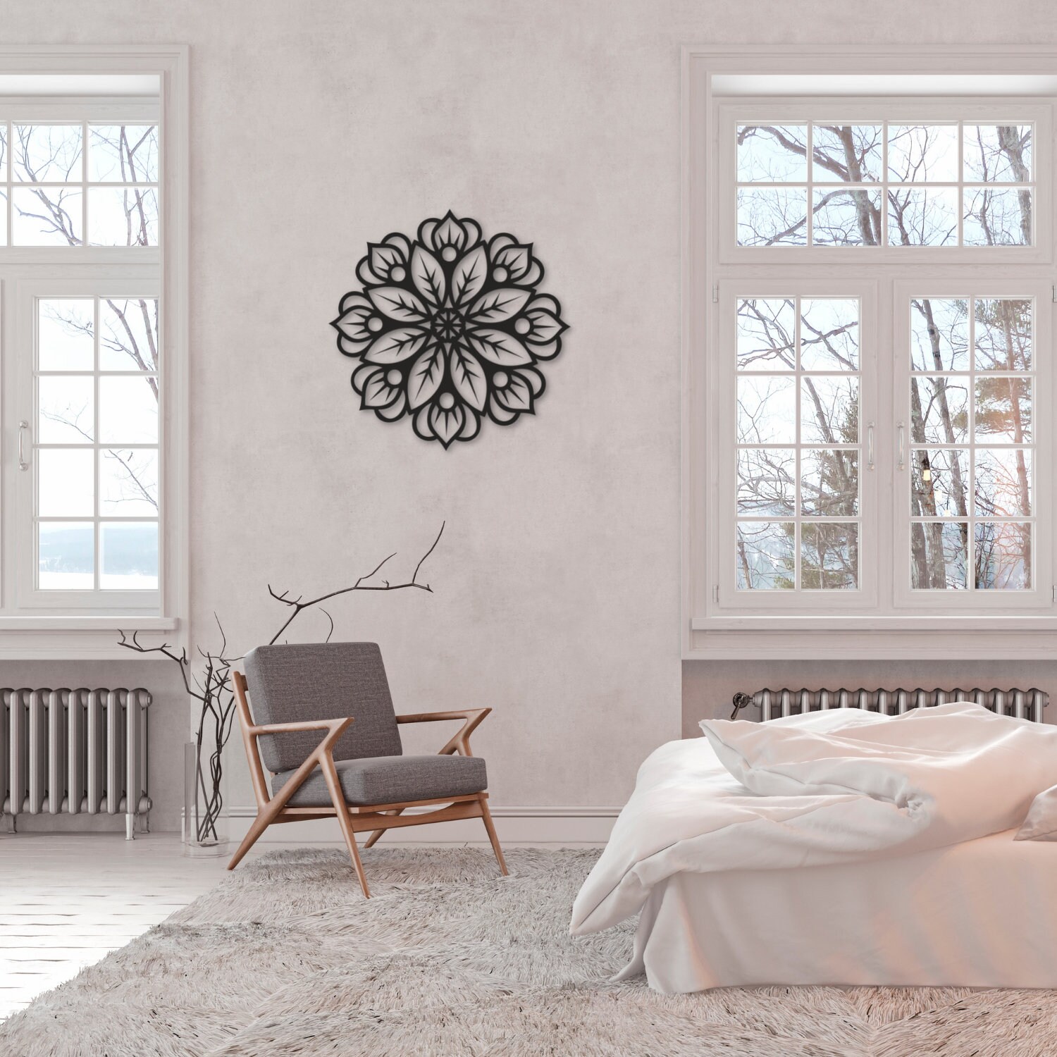 Metal Mandala Wall Art Metal Wall Decor Home Decoration - Etsy