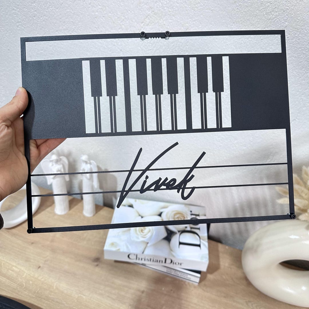Black Musical Note Wall Art for Music Lovers Add Rhythm to Your Cozy ...