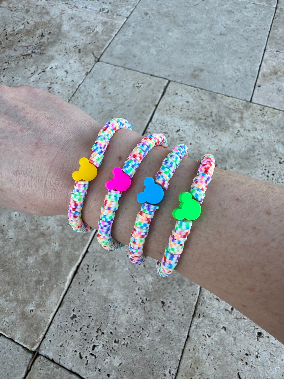 Best Seller! Neon Mouse Bracelets, Pixie Dust or Disney Cruise Fish ...