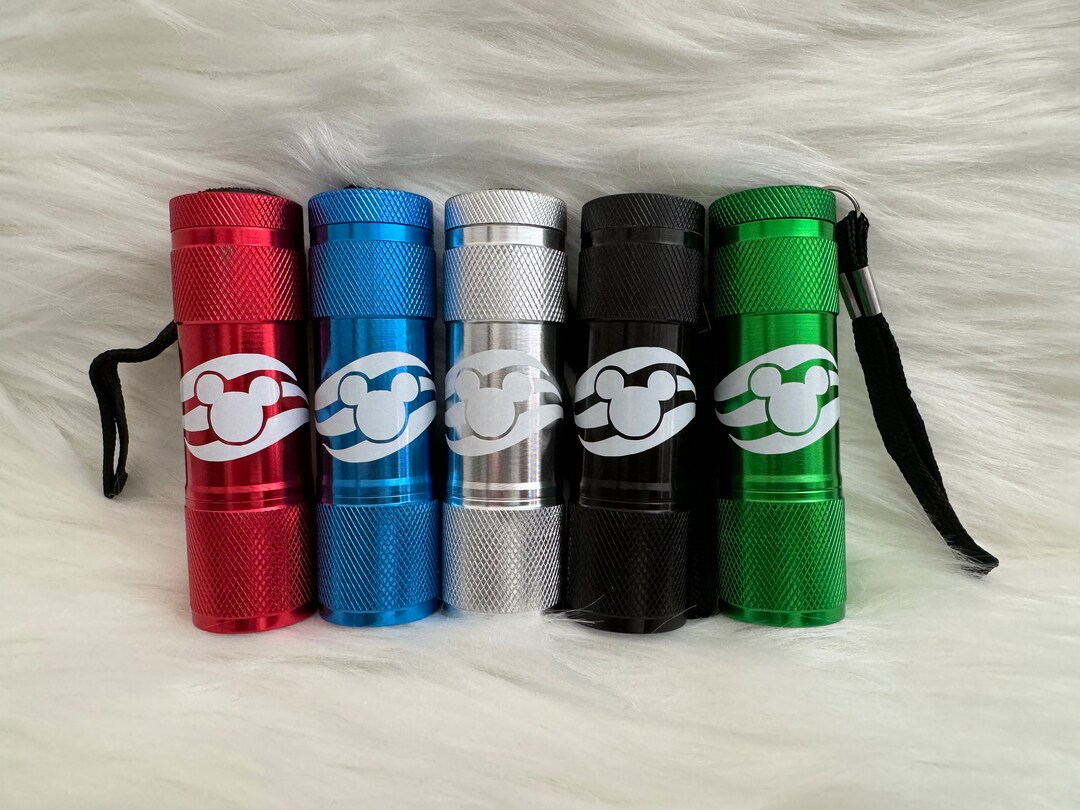 Set of Mini 5 LED Flashlight, Disney Cruise Fish Extender or Pixie Dust ...