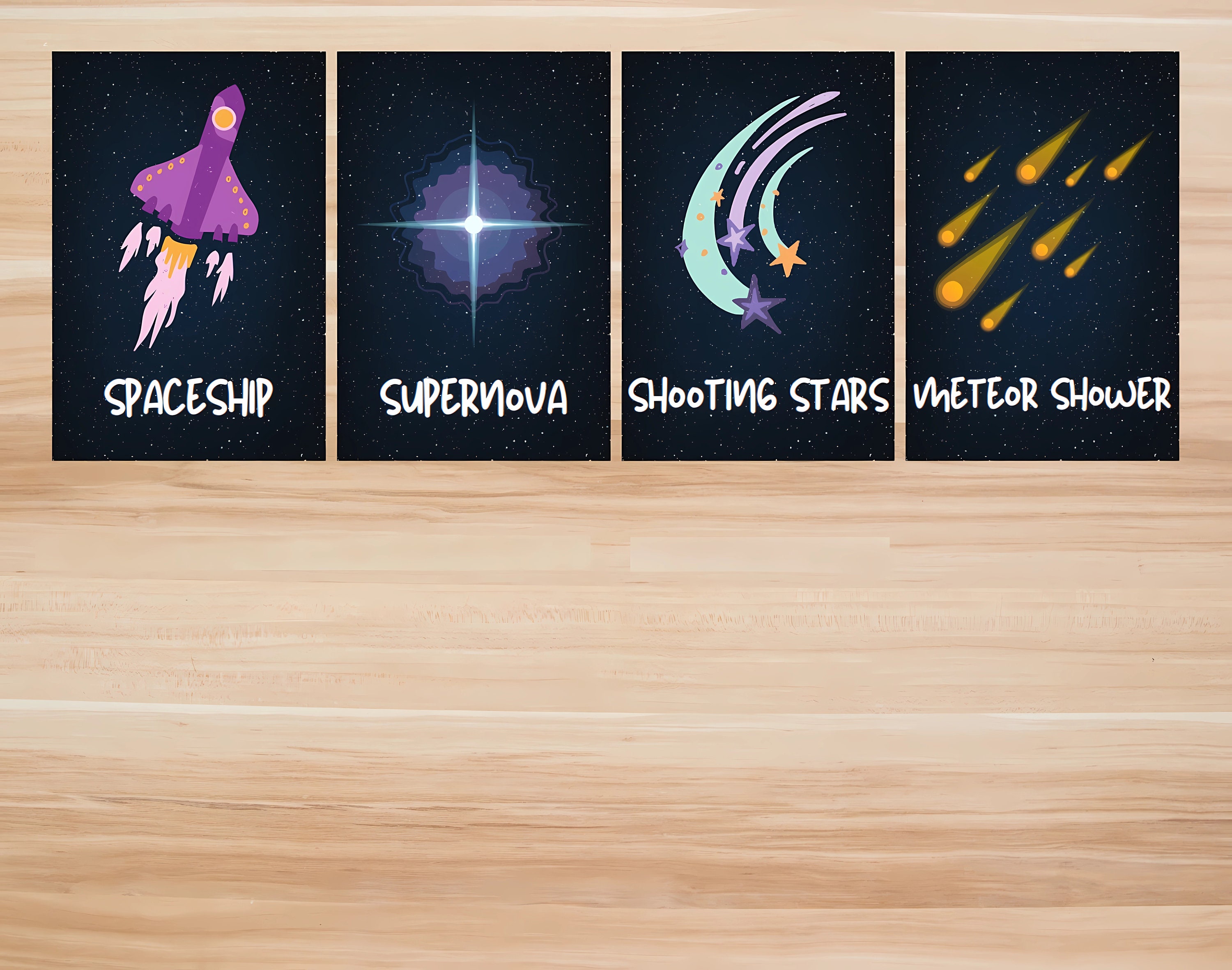 20 , Space Flashcards, Planets , Learning , Printable - Etsy